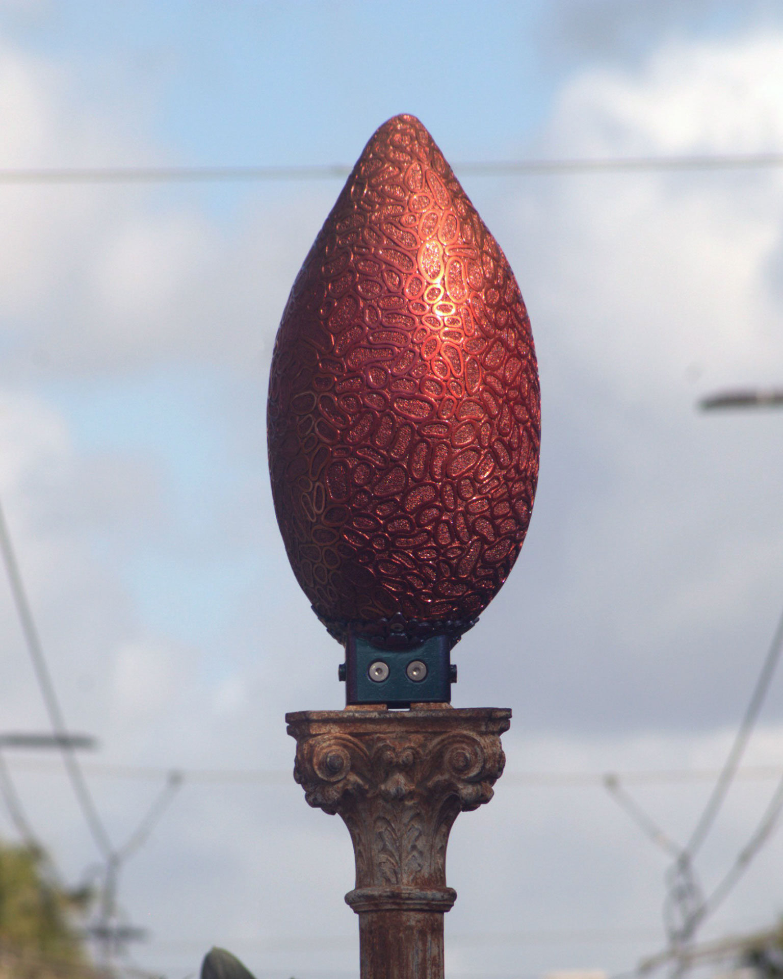 1. Adrian Spurr, Future Seed - BIG Sculpture Australia