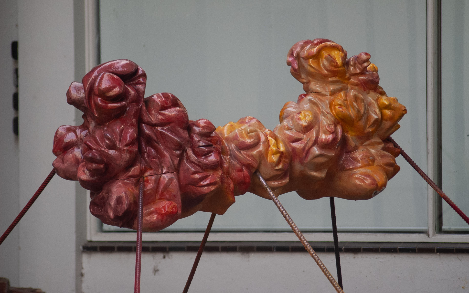 8. Jeremy Blincoe, Half Shut Eyes Bent Sideways - BIG Sculpture Australia